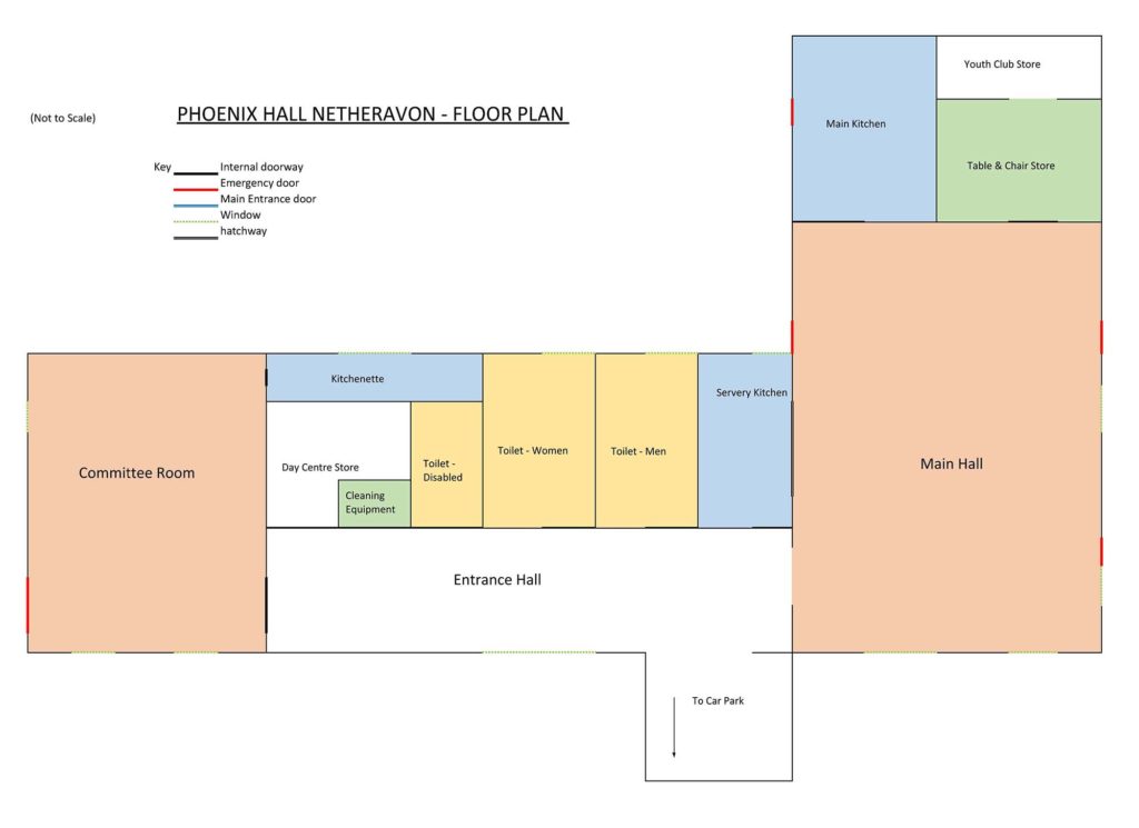 Floor Plan - Phoenix Hall